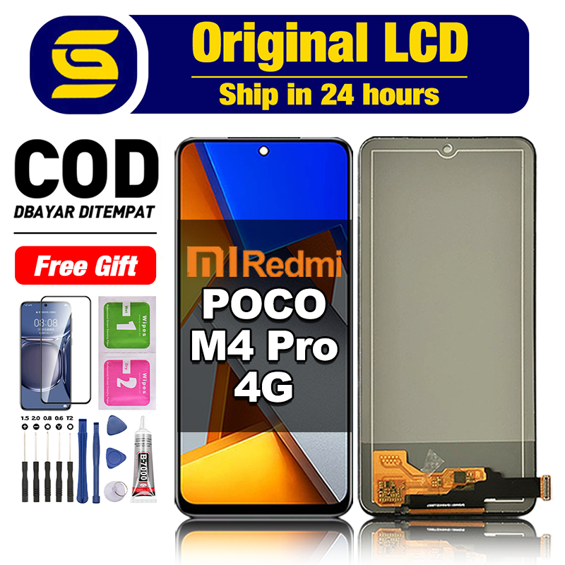 Jual LCD POCO M4 PRO 4G Original Fullset ori asli hp Touchscreen For ...
