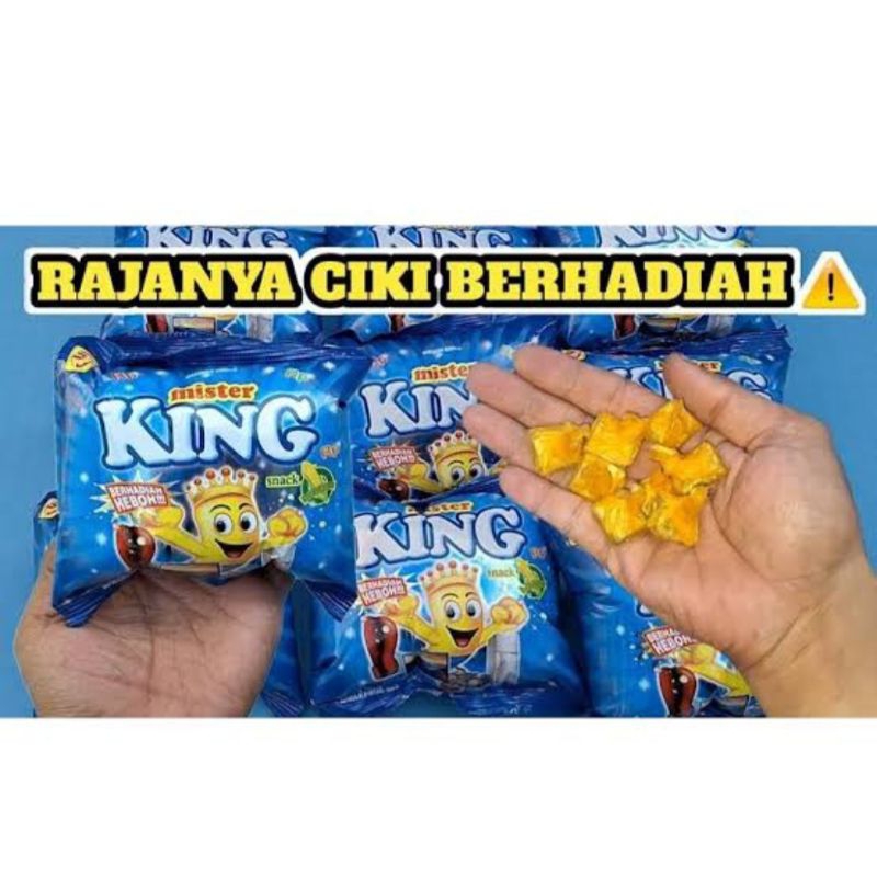 Jual 10 pcs ciki hadiah king kemasan 12gr | Shopee Indonesia
