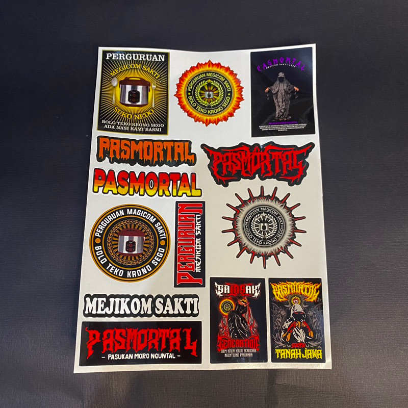 Jual stiker MEGIKOM SAKTI / stiker PASMORTAL anti air | Shopee Indonesia