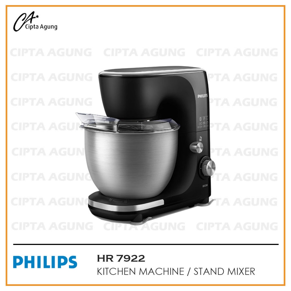 Jual PHILIPS KITCHEN MACHINE STAND MIXER 5 LITER HR-7922 / HR 7922 | Shopee Indonesia