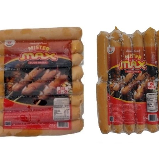 Jual Mister Max Sosis Ayam Bakar Jumbo Free Buble wrap Dan Kardus Tebal ...