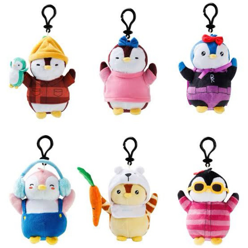 Jual Pudgy Penguins Clip On plush gantungan kunci boneka penguin viral ...