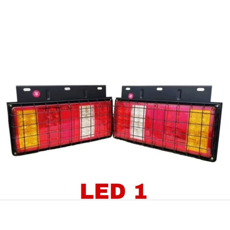 Jual Lampu Rem Stop Rem Belakang Mobil Truck Truk Led 24 Volt | Shopee ...