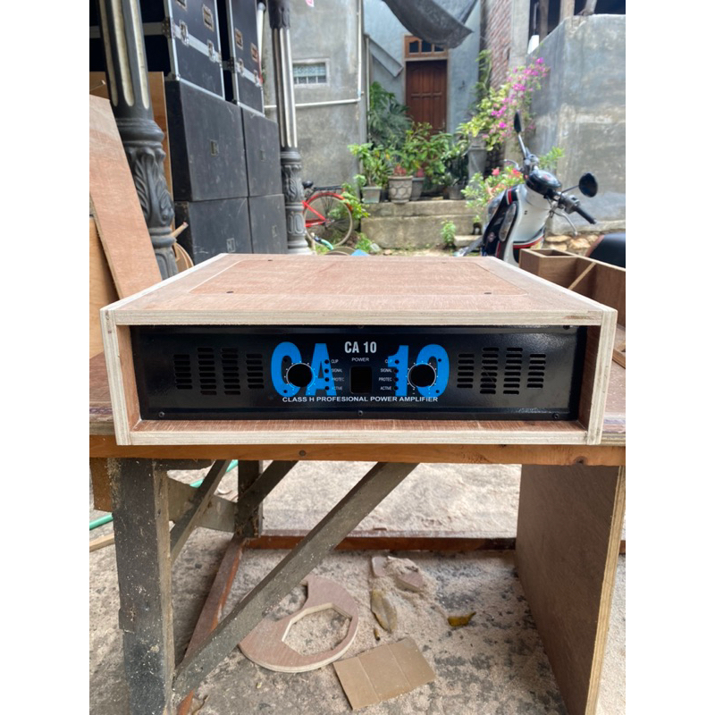 Jual BOX POWER AMPLIFIER CA 10 MODEL BUILT UP TRIPLEK TEBAL 15MM ...