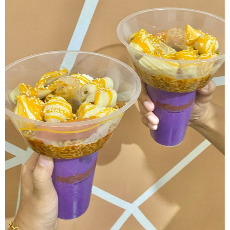 Jual Snack Tray Cup 700ml 500ml 400ml 380ml Cup Dan Tempat Makan Snack ...