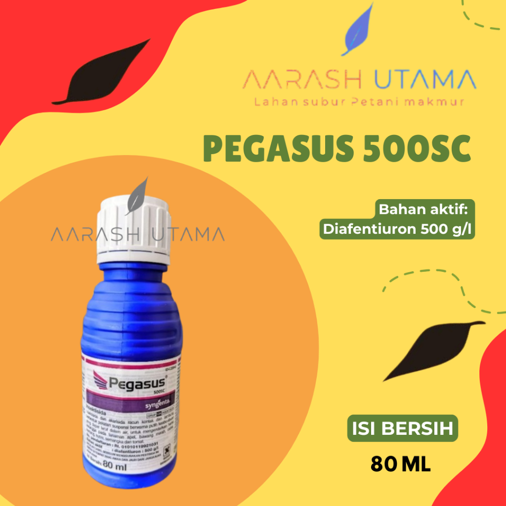 Jual Insektisida pegasus 500SC 80 ml / Bahan aktif: diafentiuron 500 g ...