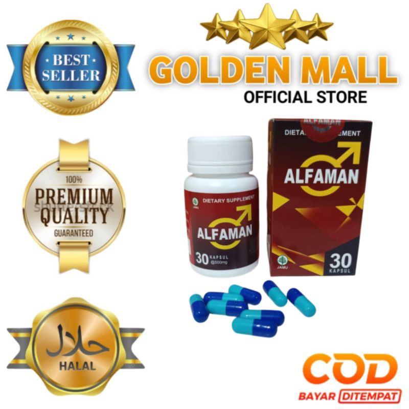 Jual Alfaman Kapsul Alami 30 Kapsul Resmi BPOM Suplemen Herbal Terbaik ...