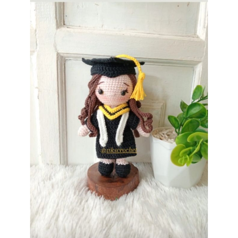 Jual Boneka rajut wisuda ( Graduation) | Shopee Indonesia
