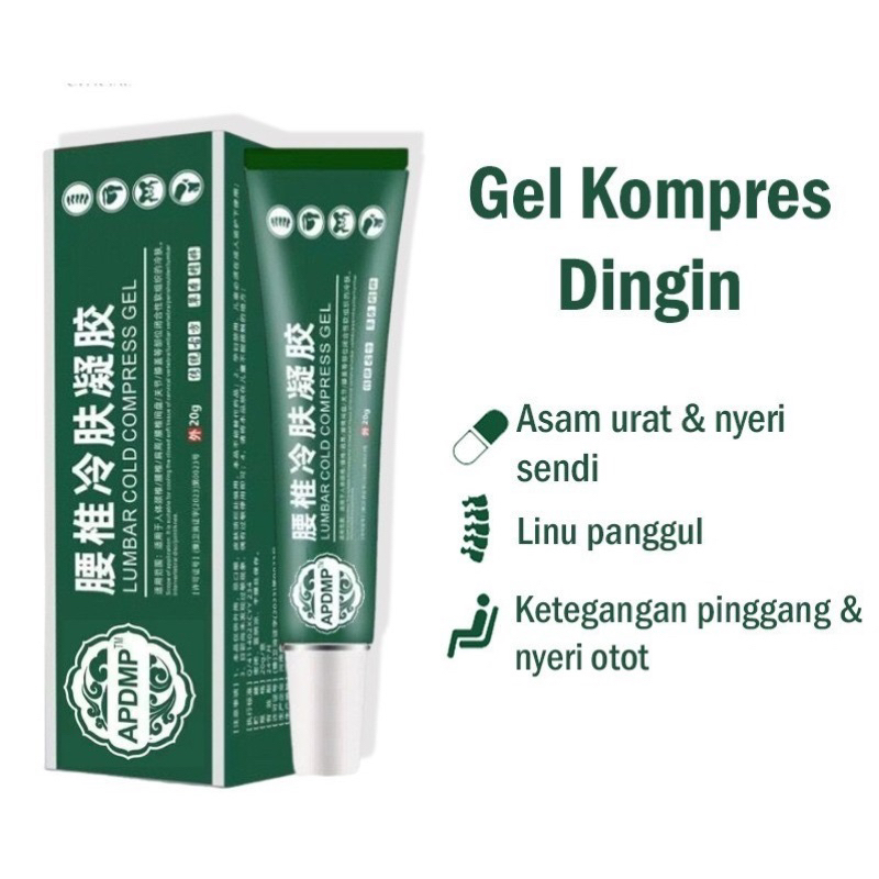 Jual Cream Salep Lumbar Original Cooling Gel Pereda Nyeri sendi ...