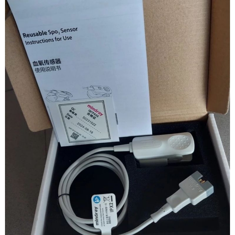 Jual Kabel SpO2 sensor/Probe SpO2 Sensor Mindray PM 60 Original Dewasa,Bayi | Shopee Indonesia