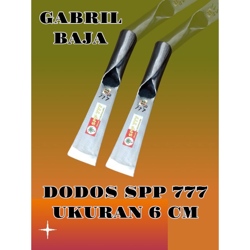 Jual DODOS SAWIT SPP 777 BAJA PER ASLI UKURAN 6 CM | Shopee Indonesia