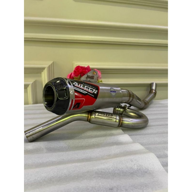 Jual knalpot Crf Klx D tracker wr155 Aileen Racing Type A06 Powerful ...