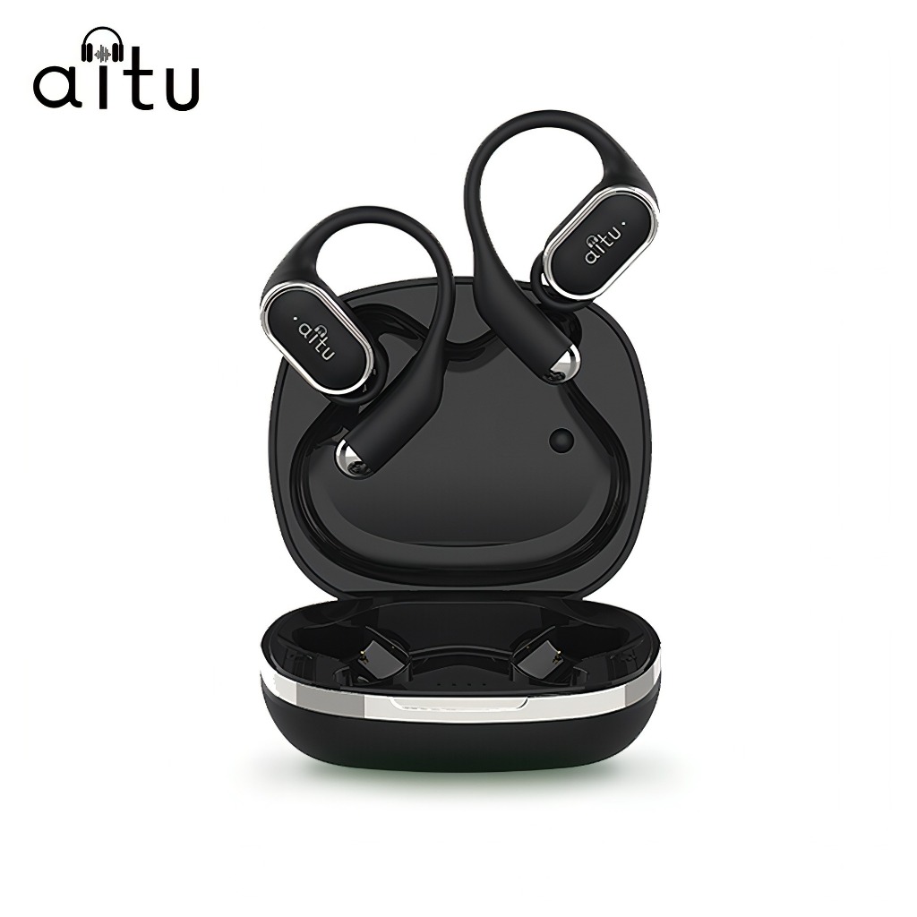 Jual Aitu 26 Open Ear Earphone Bluetooth Nirkabel TWS Headset Sport ...