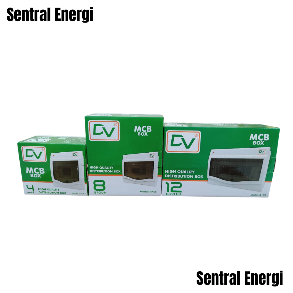 Jual Box MCB IB/OB 4 Group, 8 Group & 12 Group + Lampu Indicator DV ...