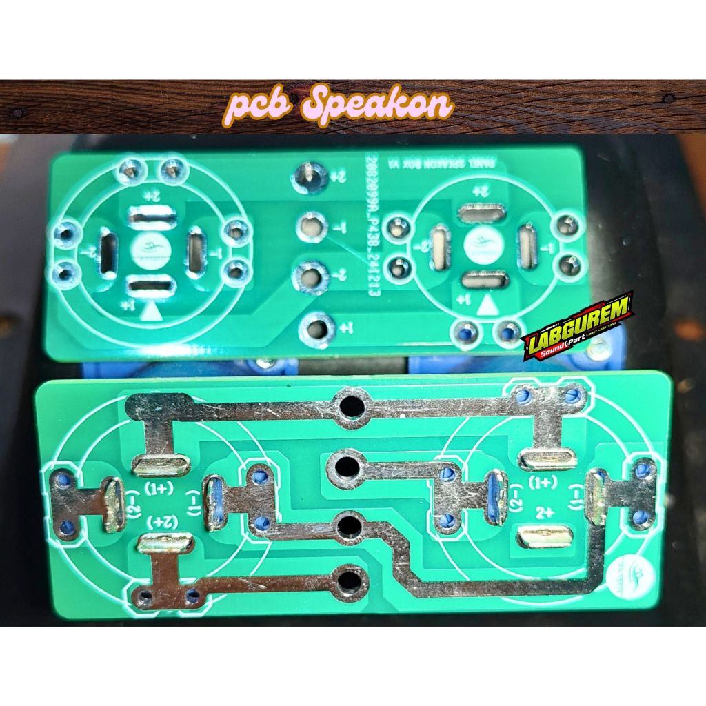 Jual PCB SOKET SPEAKON DOUBLE LAYER untuk box speker | Shopee Indonesia