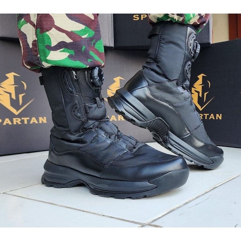 Jual SEPATU PDL SPARTAN TACTICAL COMBAT LEGIUN SLICK/SEPATU PDL ...