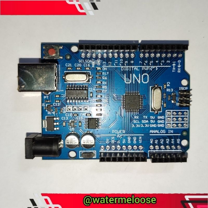Jual [COD] Arduino Uno R3 compatible ATmega328p SMD CH340 | Shopee ...