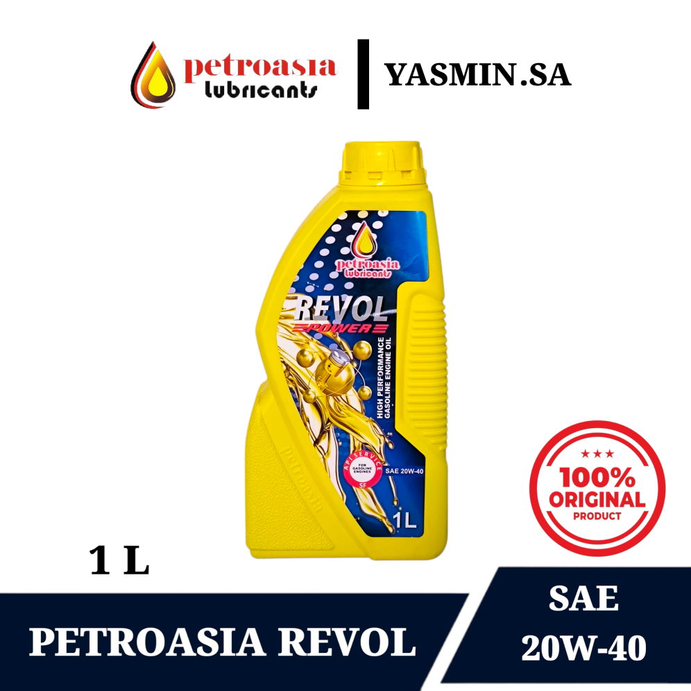 Jual Oli Mesin 4T Petroasia Revol Power Sae 20W-40 1 Liter 1000 ML ...