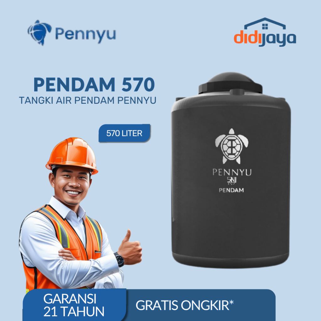 Jual Tandon Air Tangki Toren Air Pennyu Pendam Series Kapasitas Tank ...