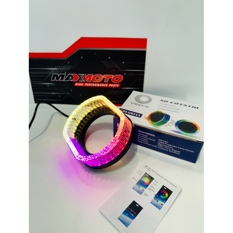 Jual SHROUD BILED 5D CRYSTAL VIETNAM RGB APP ANDROID/IOS 2.5in/3in ...