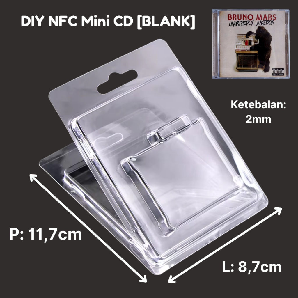 Jual DIY Smini NFC Mini Album - Include Hard Case, Disc Case, NFC CD ...