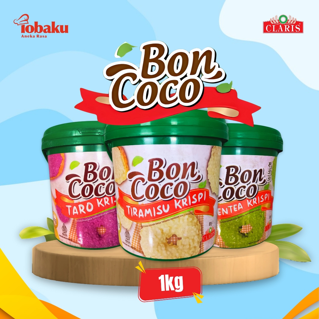 Jual Bon Coco DIP GLAZE Selai Olesan Manis Malt Krispi Kemasan Bucket ...