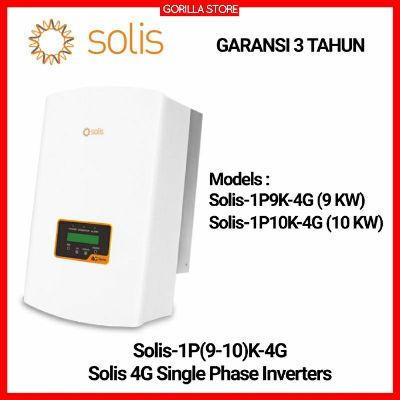 Jual Solis 4G Single Phase Inverter Solis-1P(9-10)K-4G | Shopee Indonesia