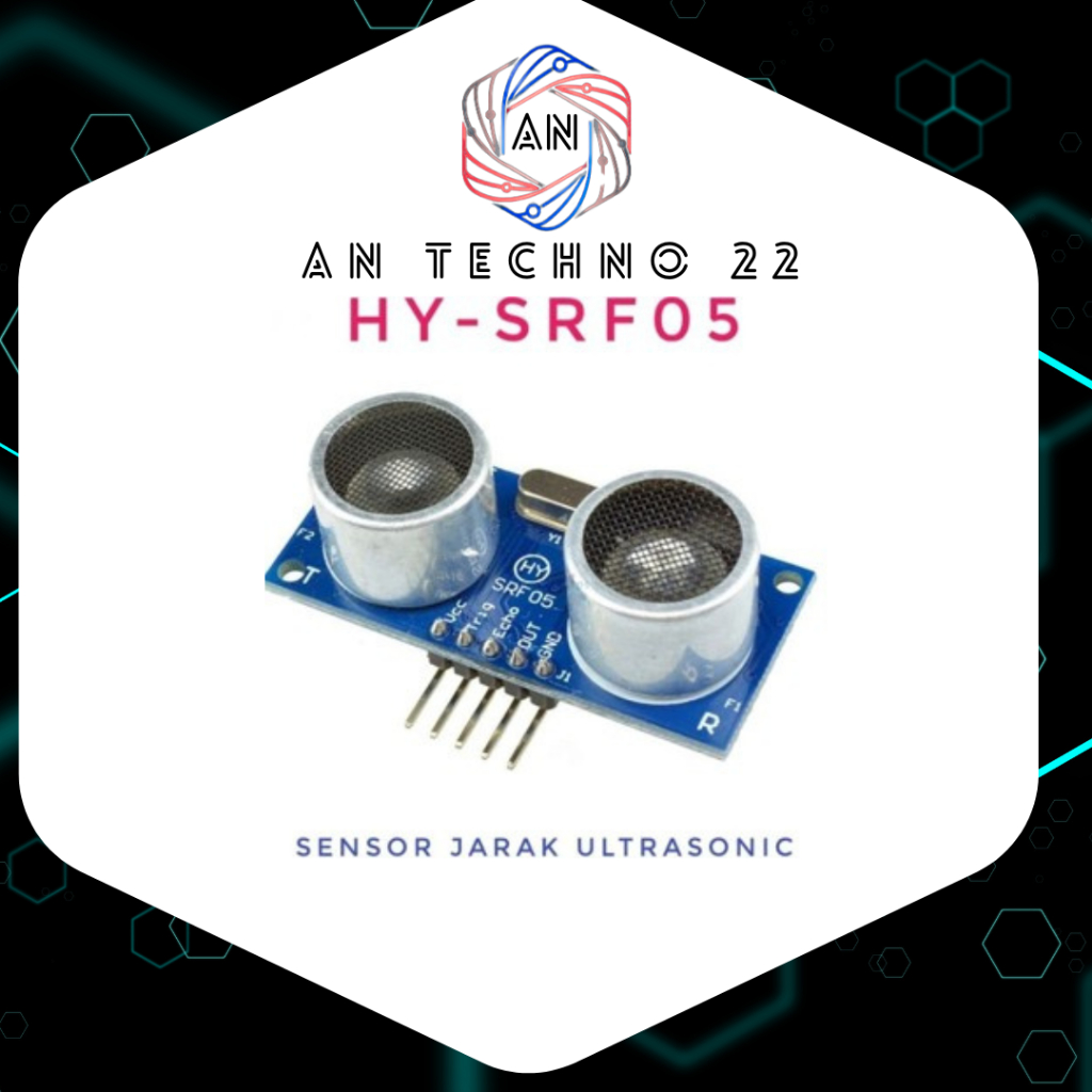 Jual AN TECHNO 22 - ULTRASONIC SENSOR HY-SRF05 SRF05 OVERCOME UPGRADE ...