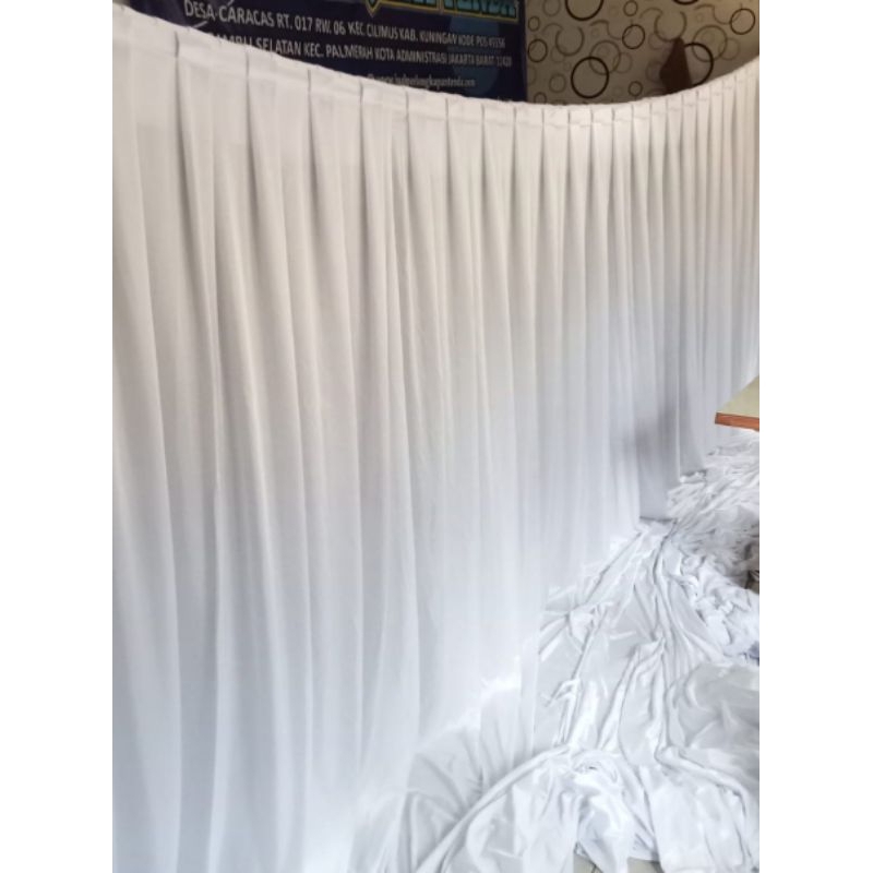 Jual Background Tenda / Backdrop Dekorasi Pesta - Backdrop Wedding ...