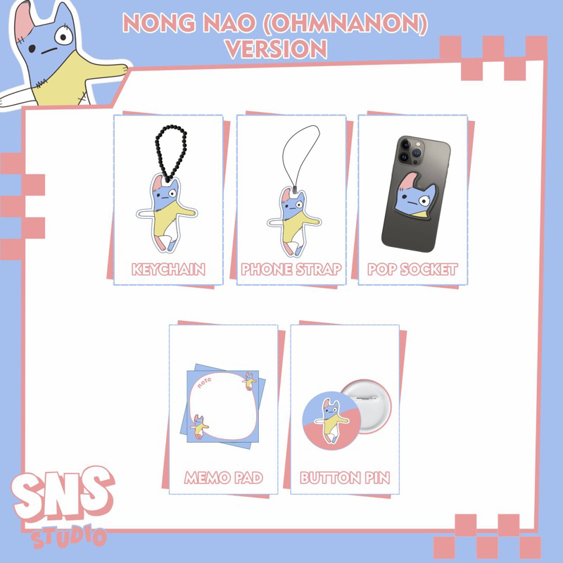 Jual MARCHANDISE GMM FANDAY - NONG NAO (OHM-NANON) | Shopee Indonesia