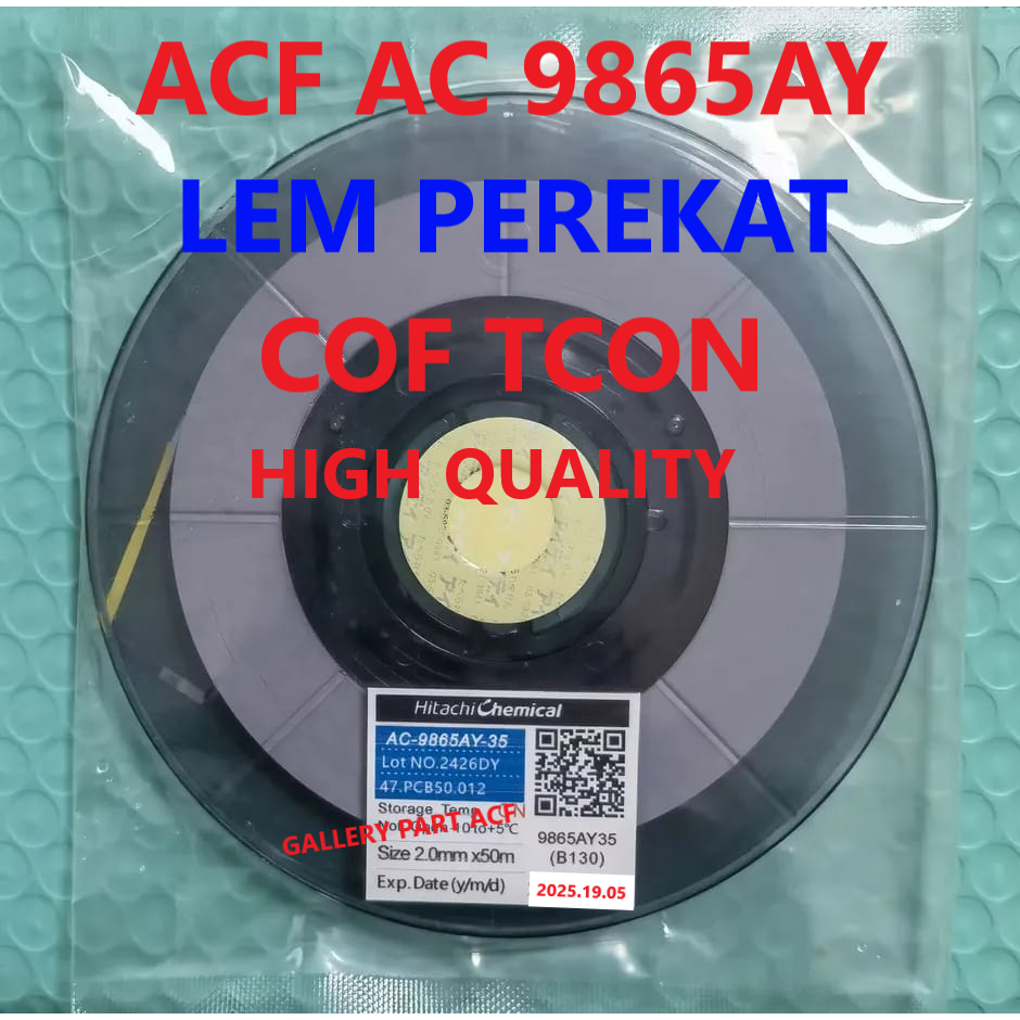 Jual 25 Cm Lem ACF AC 9865ay-35 , AC 986 Untuk Merekatkat COF Ke JALUR ...