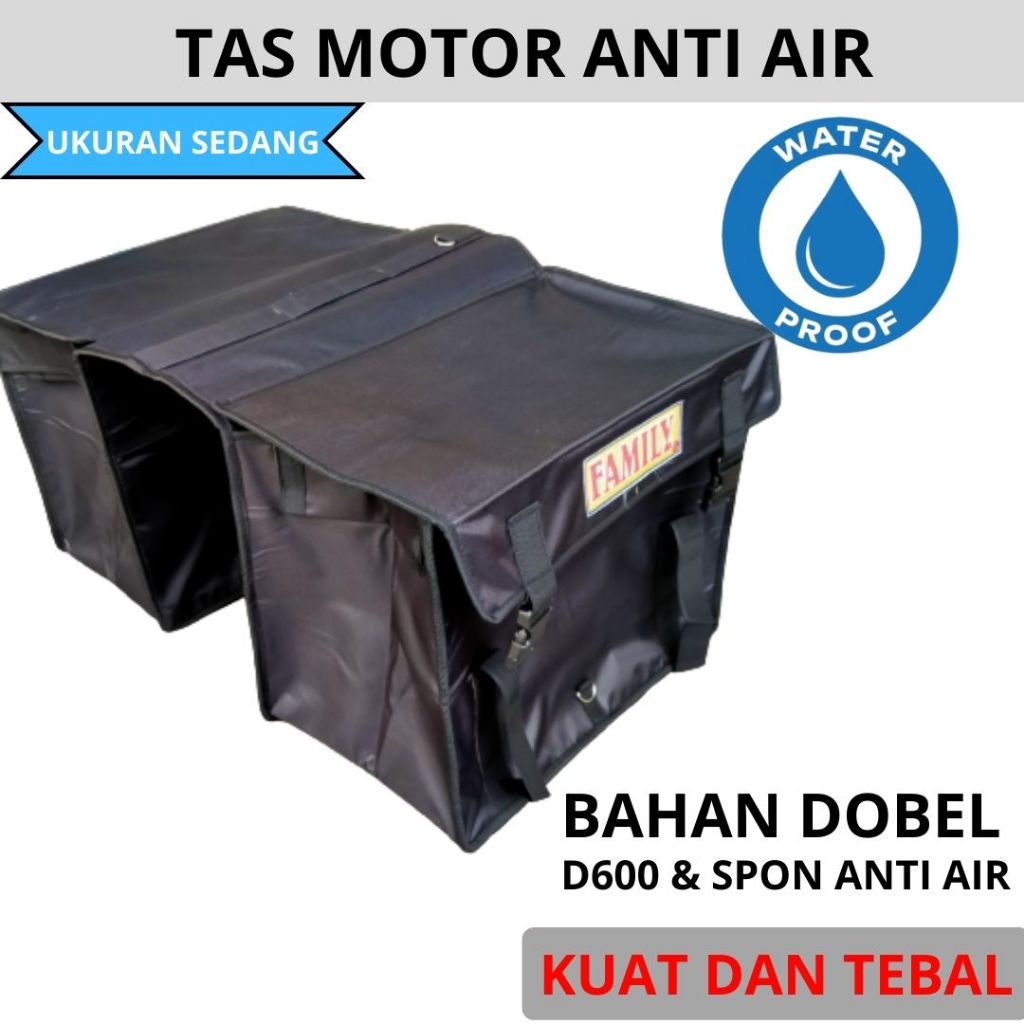 Jual tas motor sedang ANTI AIR,tas motor berkualitas,krombong,obrok,tas ...
