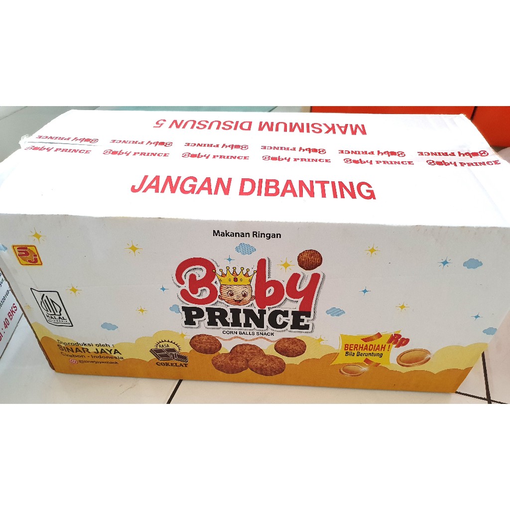 Jual CHIKI BABY PRINCE 18 GR BERHADIAH STOK TERBATAS - DUS | Shopee ...