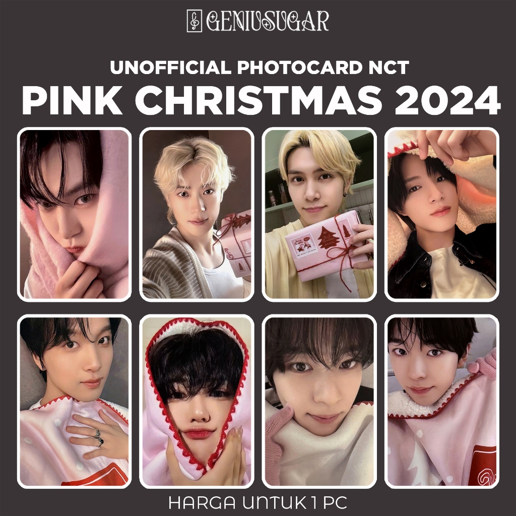Jual [NCT] PINK CHRISTMAS 2024 PHOTOCARD UNOFFICIAL | Shopee Indonesia