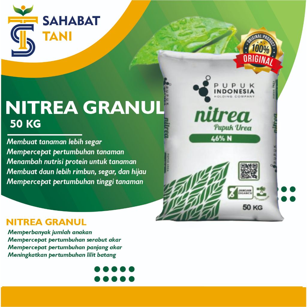 Jual PUPUK UREA NITREA GRANULL 5O KG | Shopee Indonesia