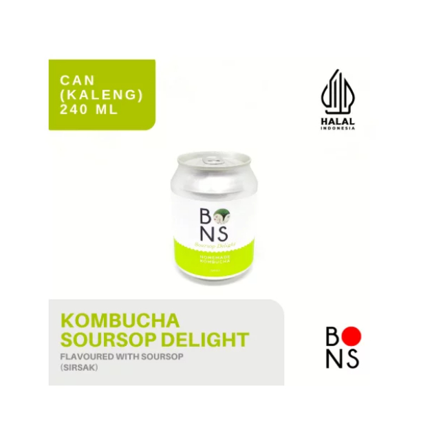 Jual Kombucha Soursop Delight Minuman Kaleng Kombucha | Shopee Indonesia