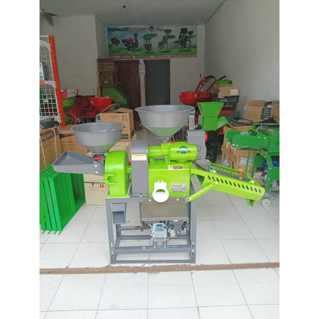 Jual Mesin Giling Padi Jadi Beras & Penepung Biji-Bijian Mahkota KD 580 WG Penepung Selep Siap ...