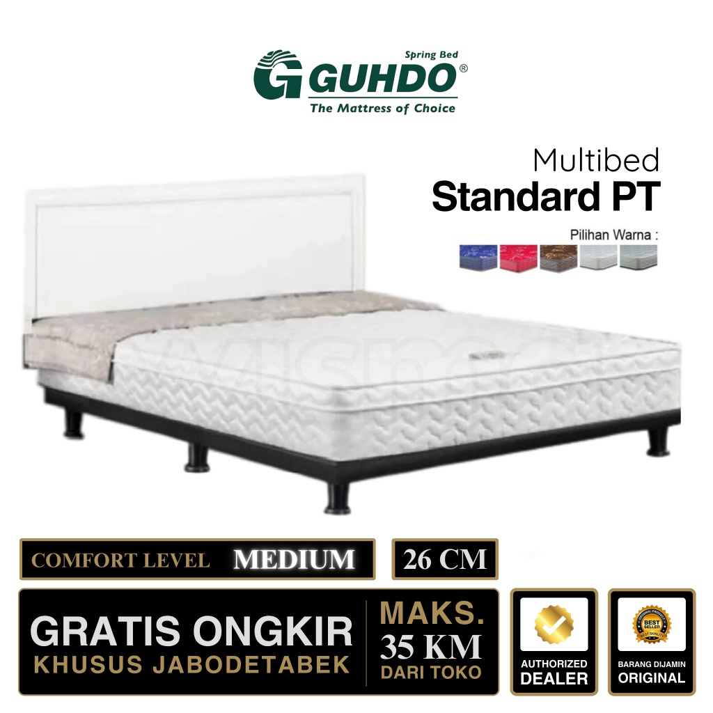 Jual Kasur Springbed Guhdo Multibed Standard Plushtop Fullset Prospine