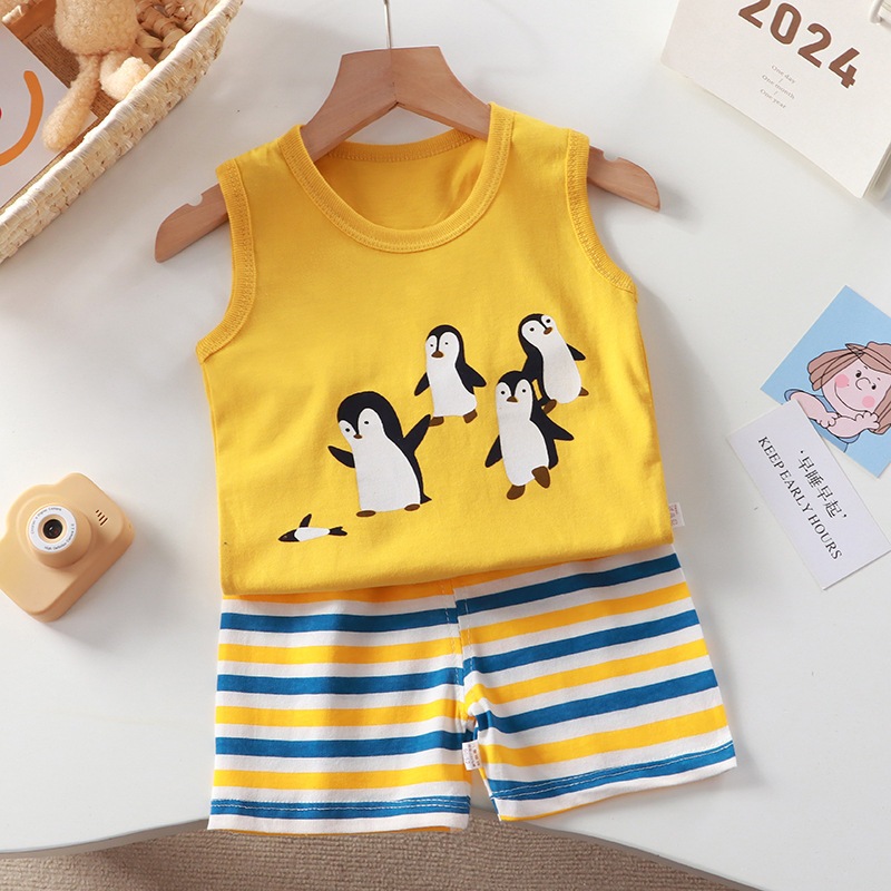 Jual ALFREDKIDS SET BABY SINGLET PENGUIN | Shopee Indonesia