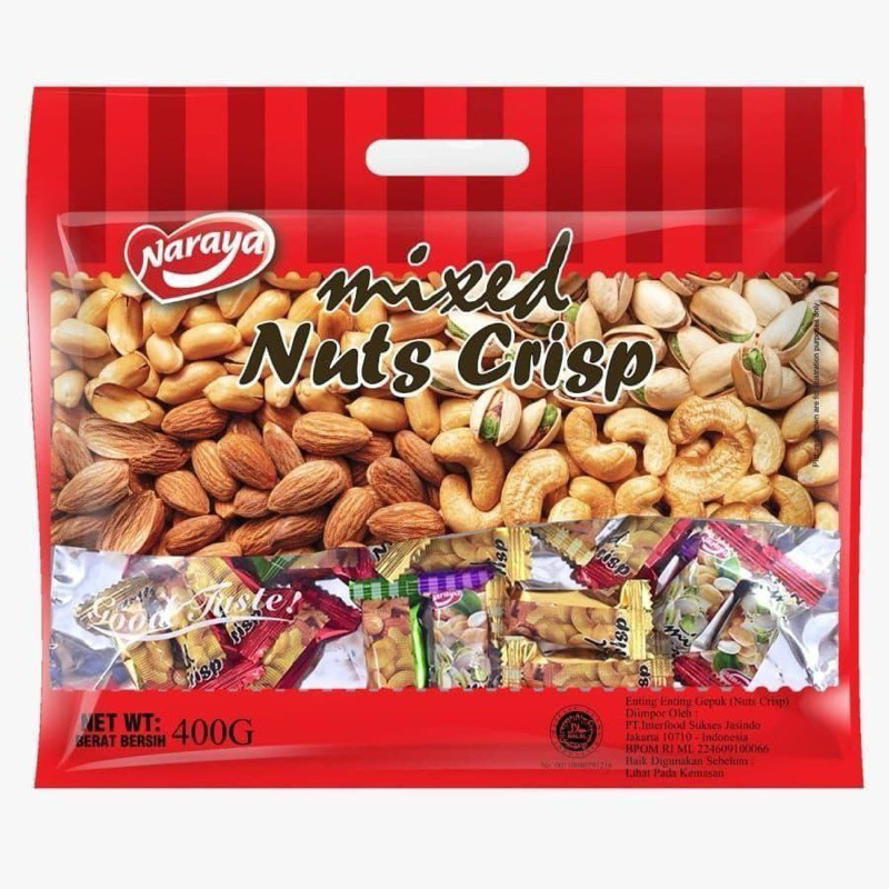 Jual Naraya Mixed Nuts Crips | Shopee Indonesia