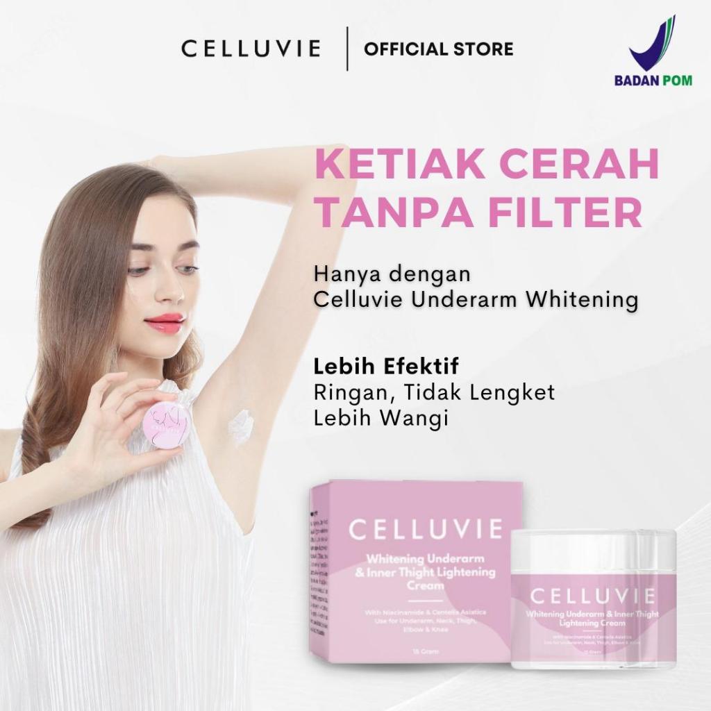 Jual Pemutih Ketiak Dan Selangkangan CELLUVIE Underarm Whitening Ketiak ...
