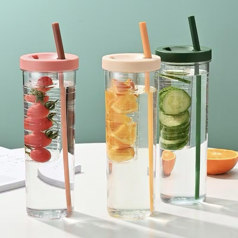 Jual Botol Infused Water 700ml Bening Transparan / My Bottle Flip ...