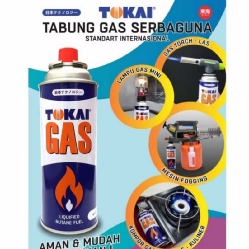 Jual Gas Kaleng Super Cook 235 g / Gas kompor Portable kaleng / Gas ...