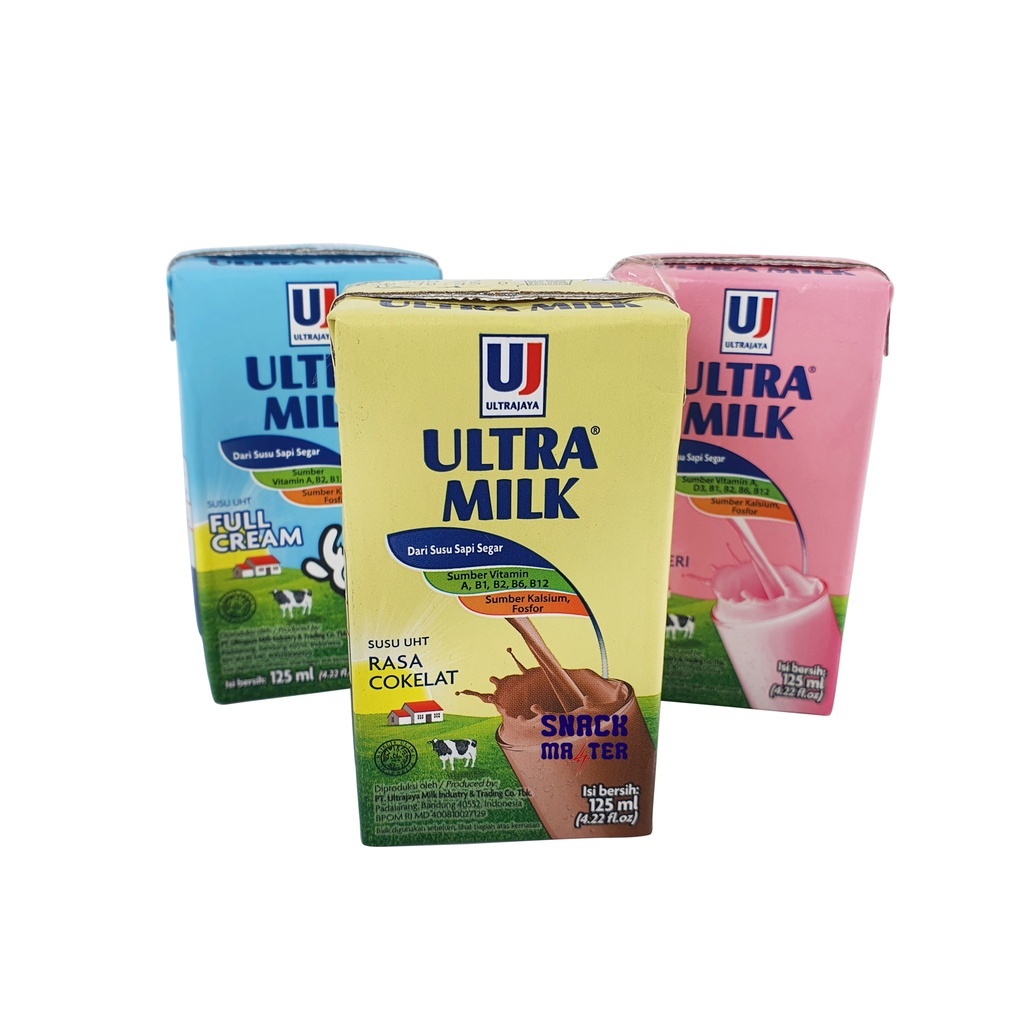 Jual ULTRA MILK 125ML DUS ( 40 PCS ) | Shopee Indonesia
