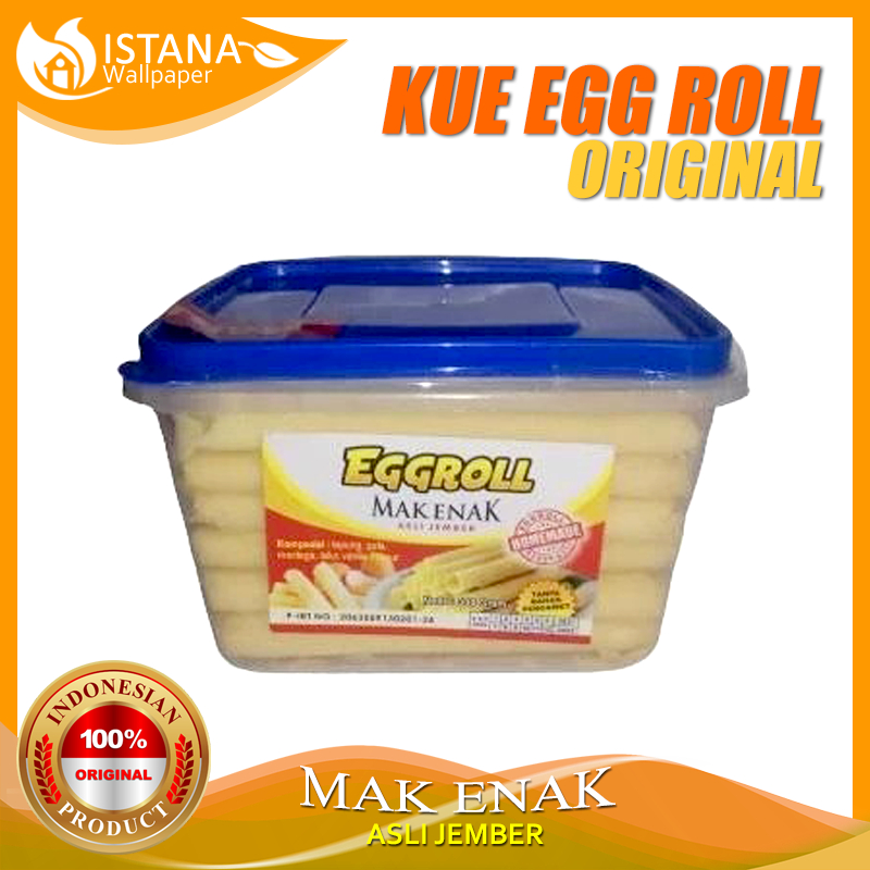 Jual Kue Egg Roll MAK ENAK Asli Jember | Shopee Indonesia