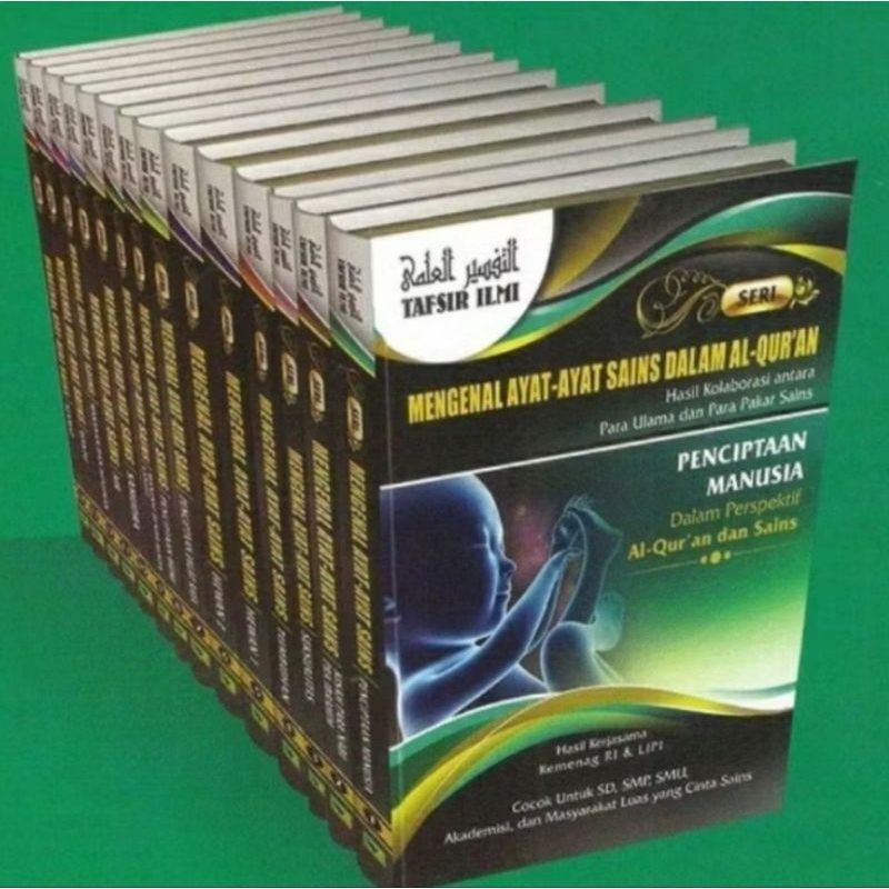 Jual Tafsir Ilmi Seri Mengenal Ayat-Ayat Sains Dalam Al-Qur'an 1-14 Jilid 100% (ORIGINAL ...