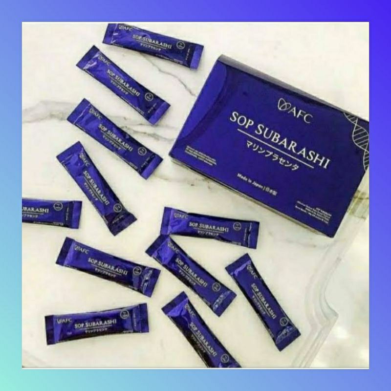 Jual 1 SACHET SOP SUBARASHII SUPLEMEN AFC JAPAN ORI | Shopee Indonesia