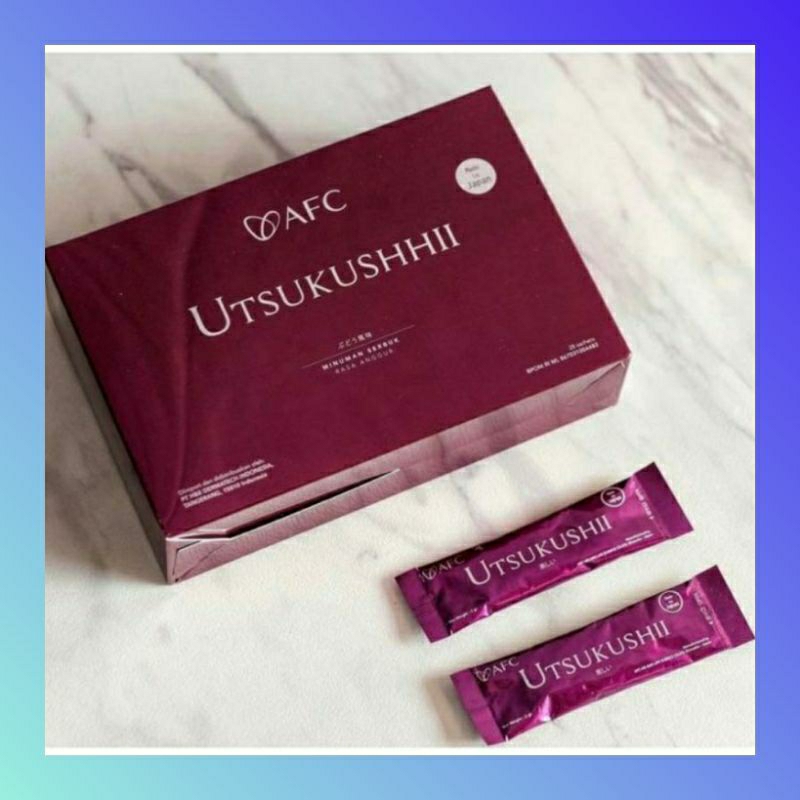 Jual 1 SACHET UTSUKUSHHI ORI JAPAN SUPLEMEN AFC | Shopee Indonesia
