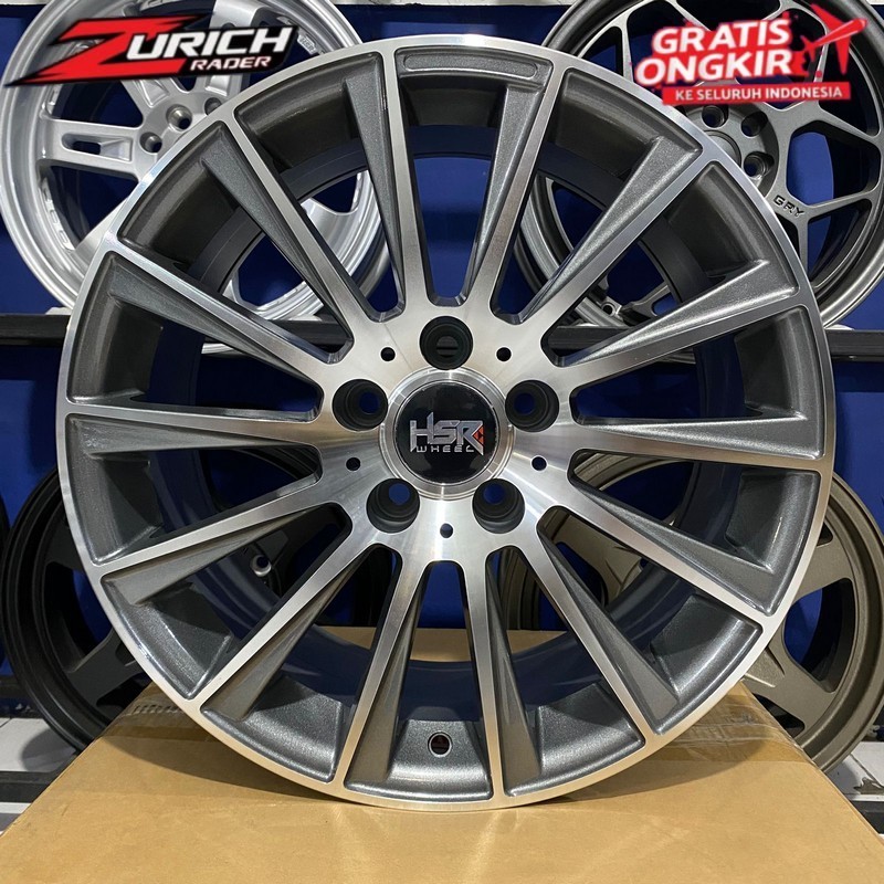 Jual Velg Mobil R17 Rostock Blade Pelek Racing Ring 17 Vw Beetle New Mercy Rush Terios Xpander ...