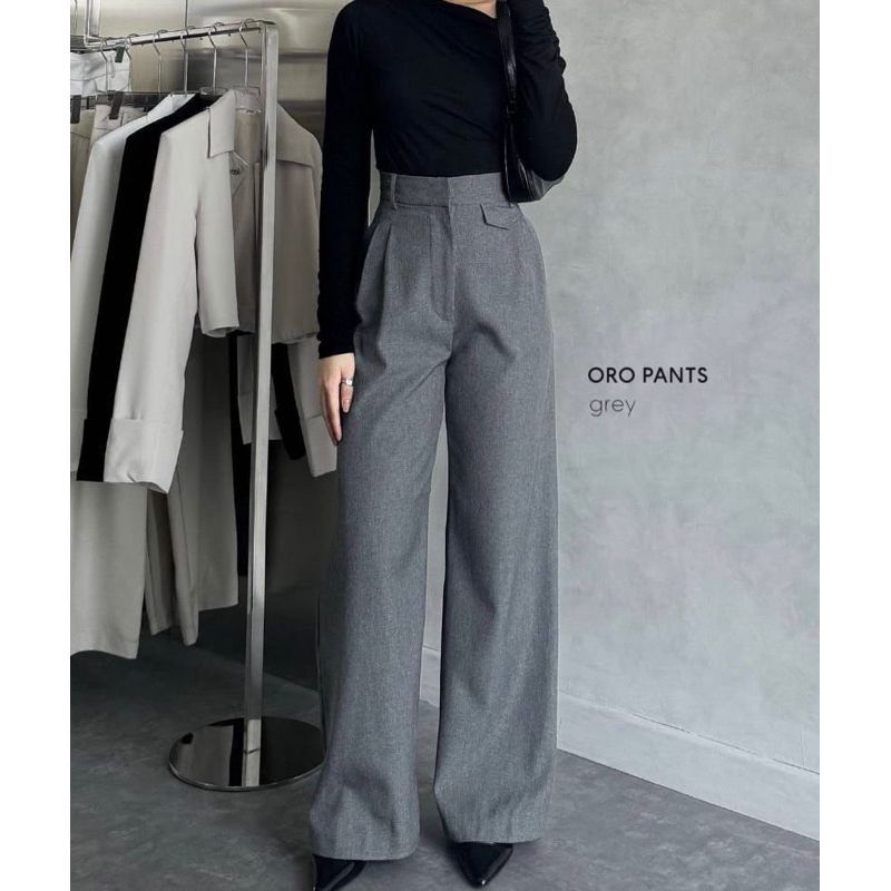 Jual Oro pants losse truoser - celana anti kusut - celana wanita ...